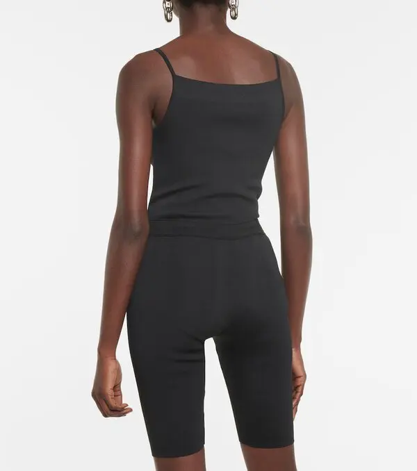 LOW CLASSIC High-rise Knit Shorts