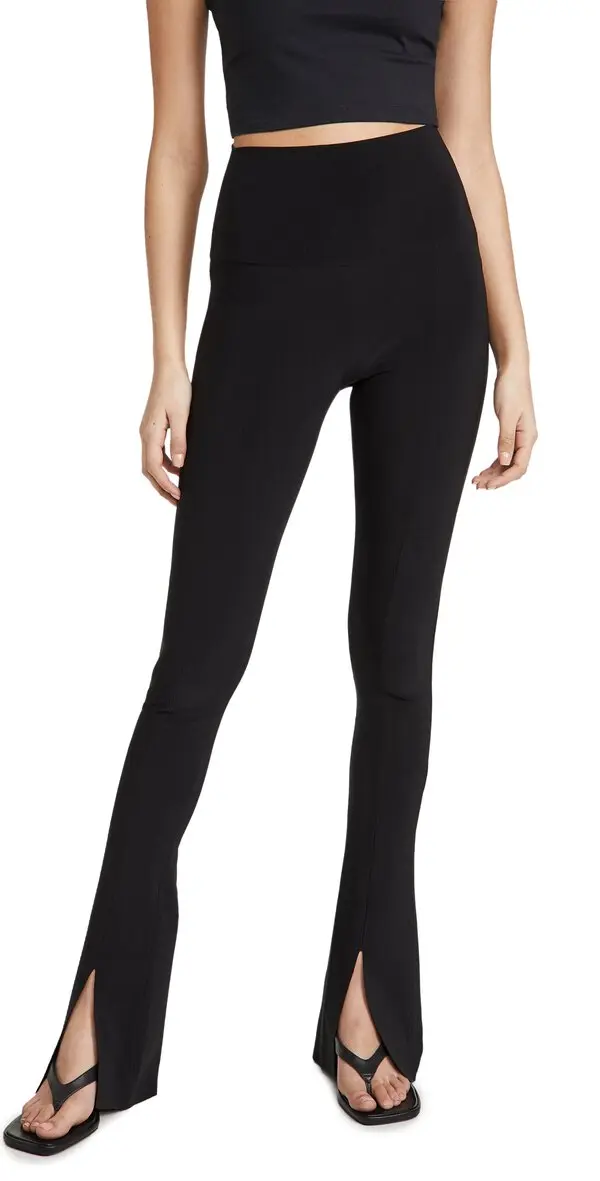 Norma Kamali Spat Leggings - Black