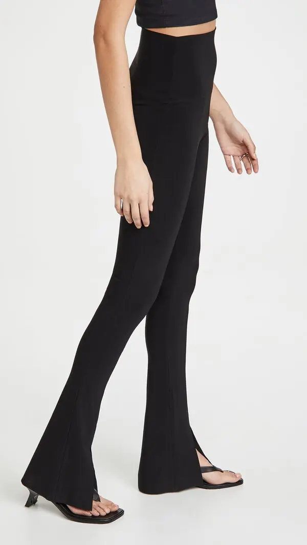 Norma Kamali Spat Leggings - Black