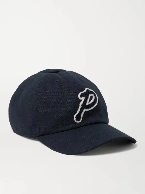 Mr P. Logo-appliquéd Cotton-canvas Golf Cap