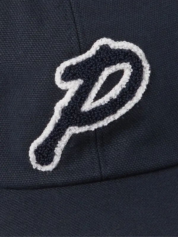 Mr P. Logo-appliquéd Cotton-canvas Golf Cap