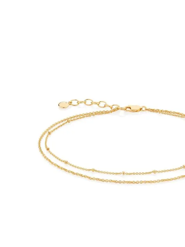 Monica Vinader Double-chain Adjustable Anklet