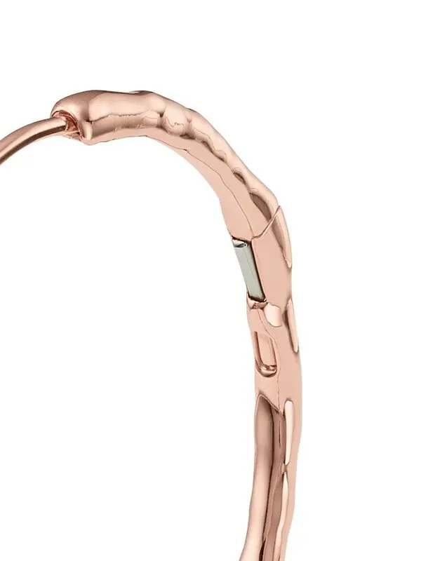 Monica Vinader Siren Muse Large Hoop Earrings - Pink