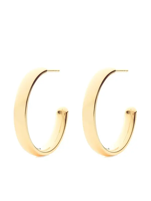 Monica Vinader 18kt Vermeil Fiji Large Hoop Earrings - Gold