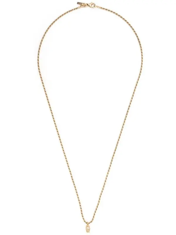 Emanuele Bicocchi Diamond Eye Pendant Necklace - Gold