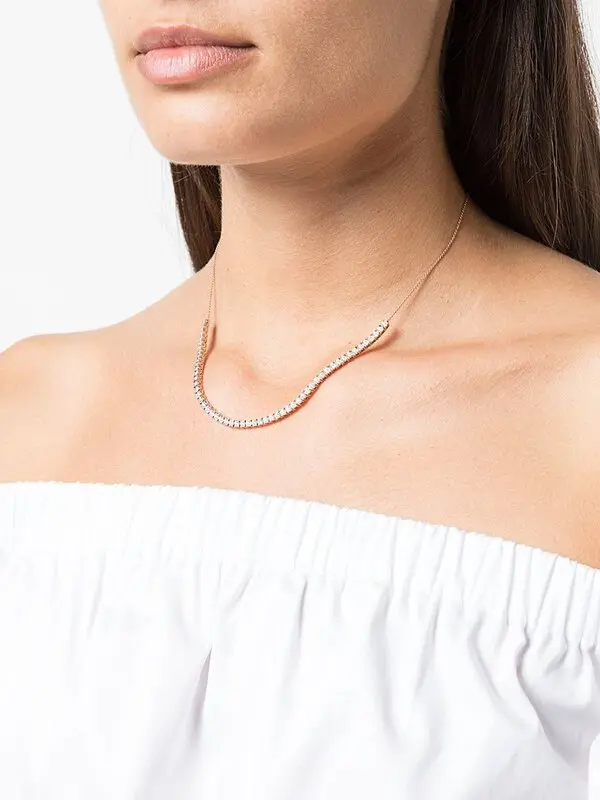 DANA REBECCA DESIGNS 14kt Rose Ave Bea Miracle Diamond Necklace