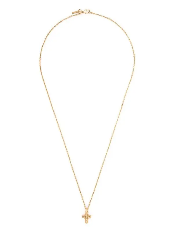 Emanuele Bicocchi Diamond Cross Pendant Necklace