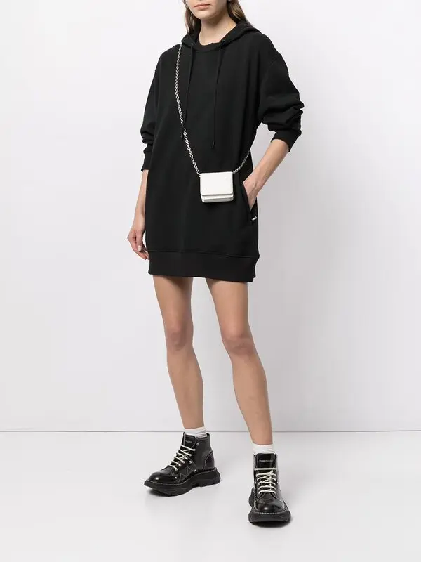 3.1 Phillip Lim Drawstring-hood Sweatshirt Dress