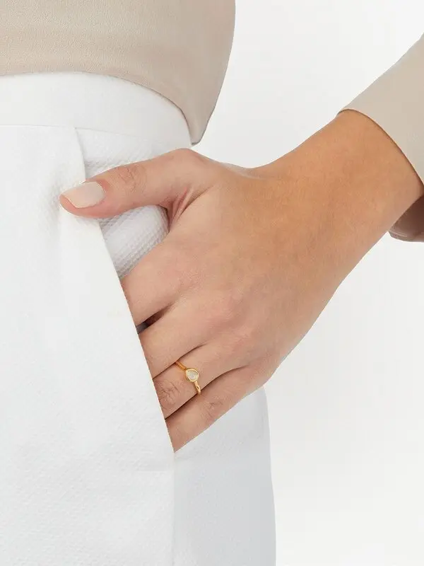 Monica Vinader Siren Small Stacking Ring