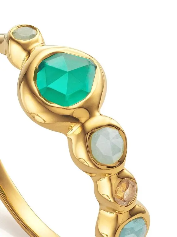 Monica Vinader Siren Tonal Half Eternity Ring - Gold