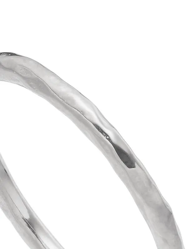 Monica Vinader Siren Hammered Sterling Ring
