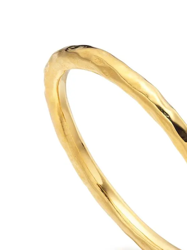 Monica Vinader Siren Hammered Ring - Gold