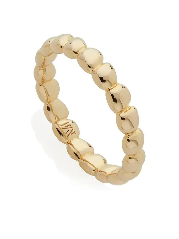 Monica Vinader Nura Teardrop Eternity Ring - Gold
