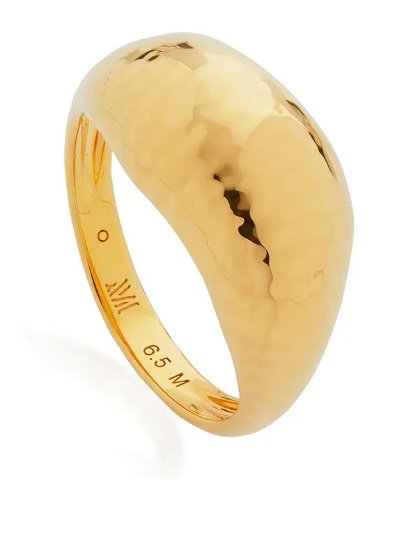 Monica Vinader Deia Domed Ring - Gold