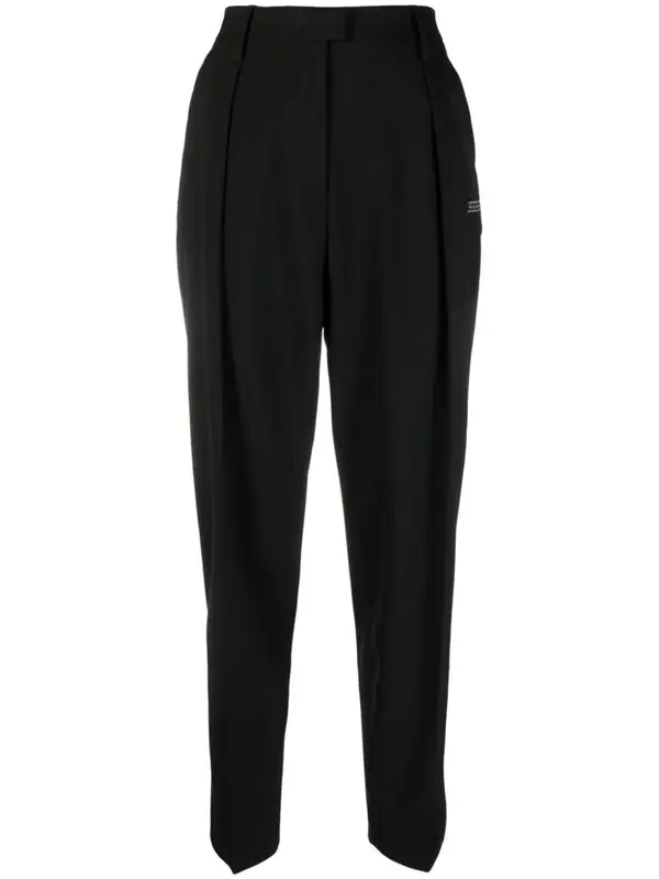 Off-White Formal Straight Leg Trousers - Black