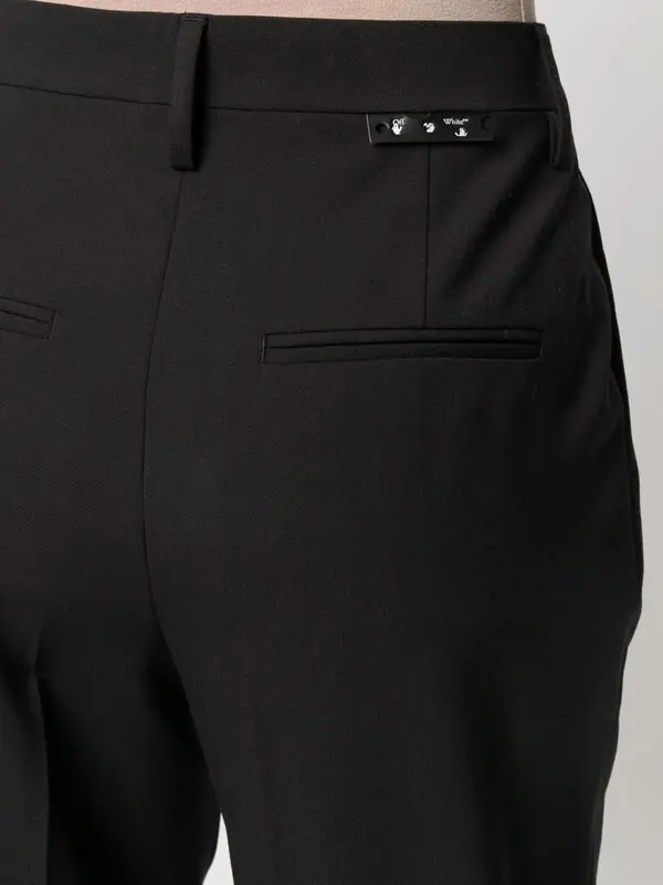 Off-White Formal Straight Leg Trousers