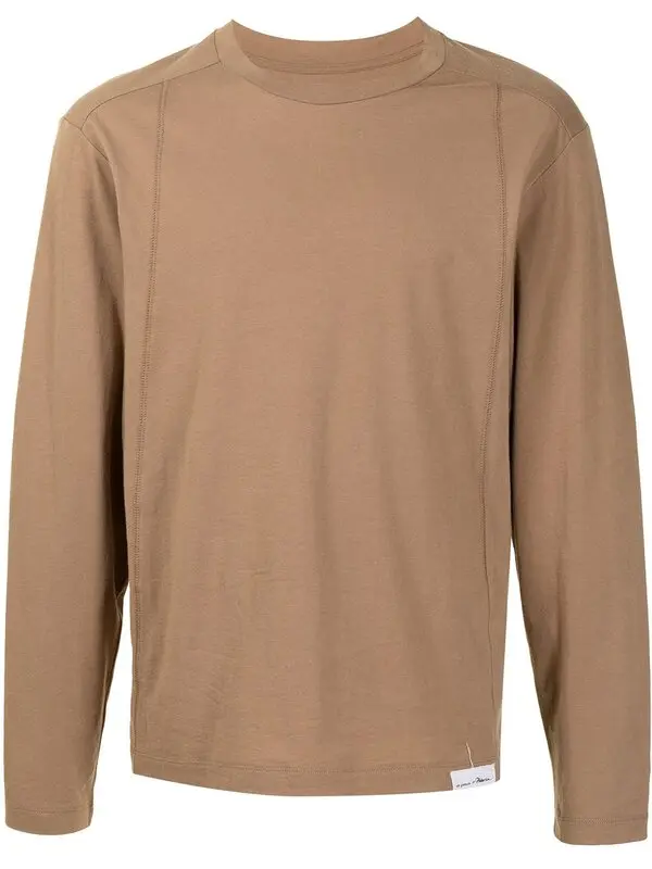 3.1 Phillip Lim Logo-patch Detail T-shirt - Neutrals