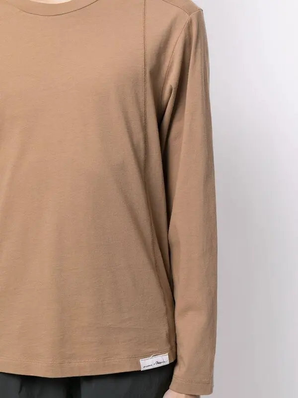 3.1 Phillip Lim Logo-patch Detail T-shirt - Neutrals