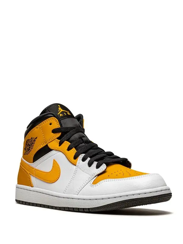 JORDAN 1 Mid Sneakers - White