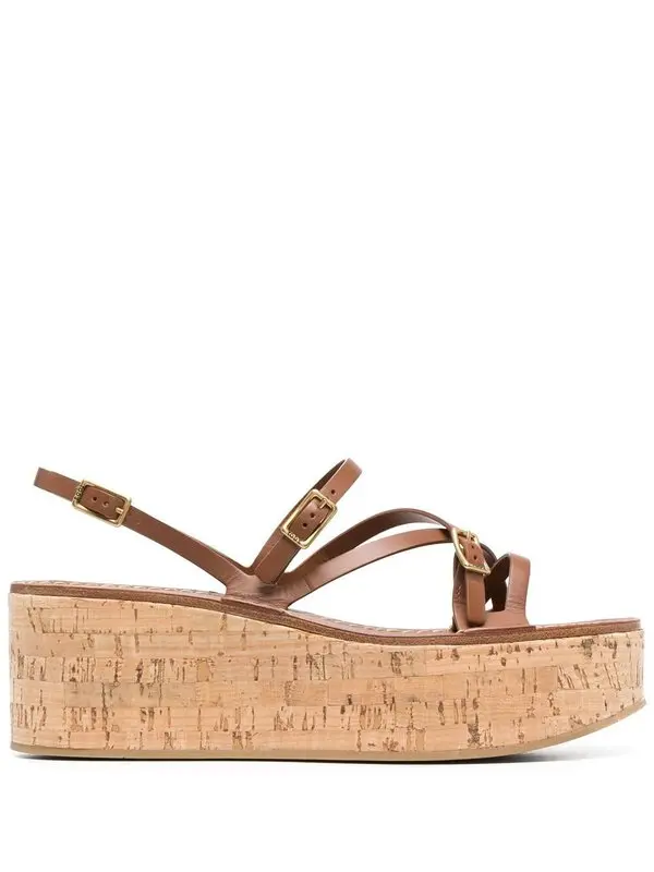 TOD'S Strap-detail Platform Sandals
