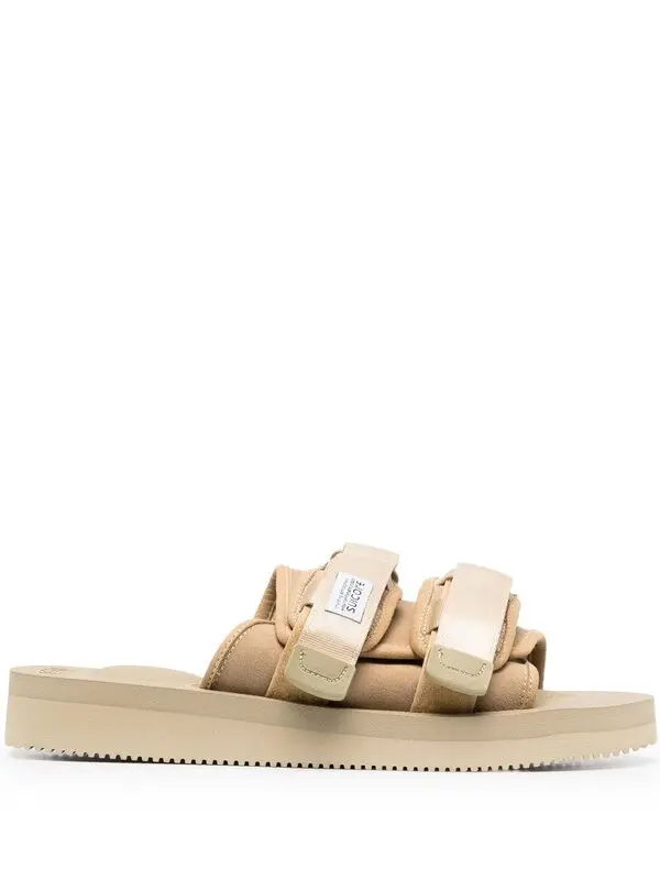 Suicoke Touch-strap Sandals - Neutrals