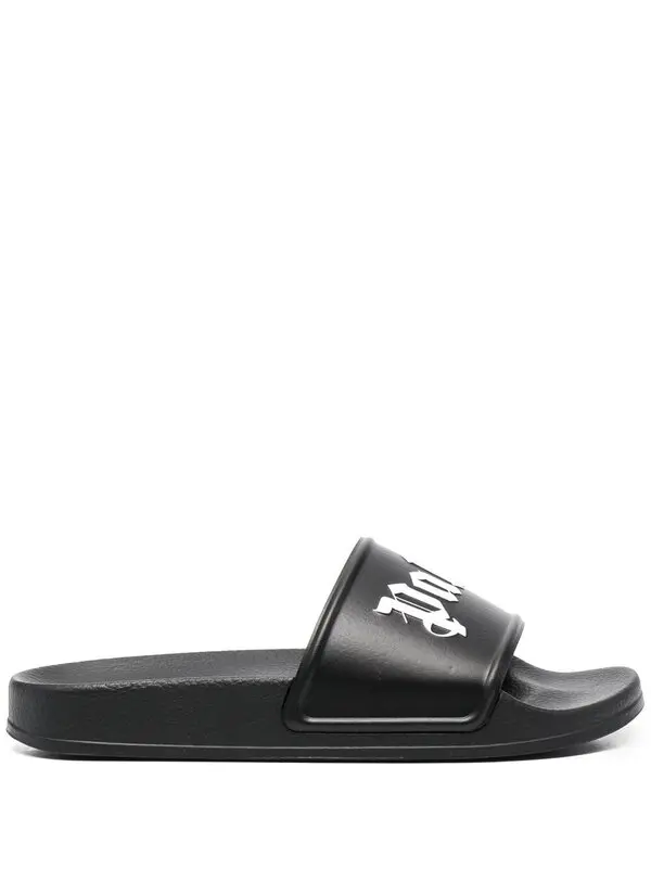 Palm Angels Logo-print Pool Slides