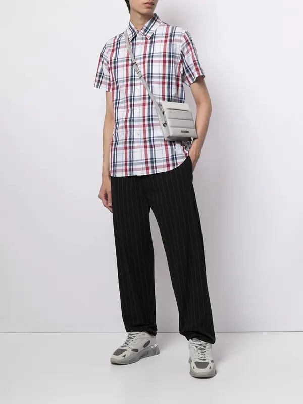 FUMITO GANRYU Plaid-check Print Shirt