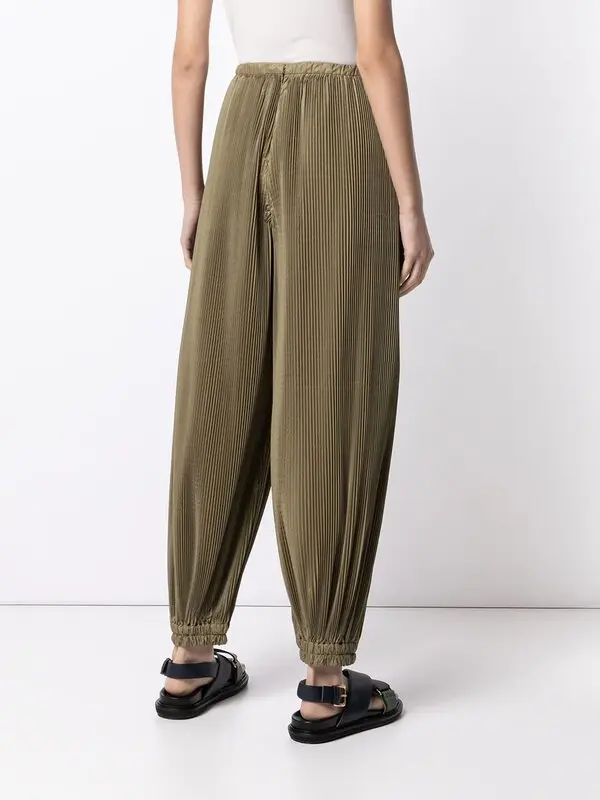 ENFOLD Tapered Plissé Trousers
