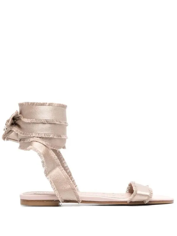 Red Valentino City Ballet Flat Sandal - Pink