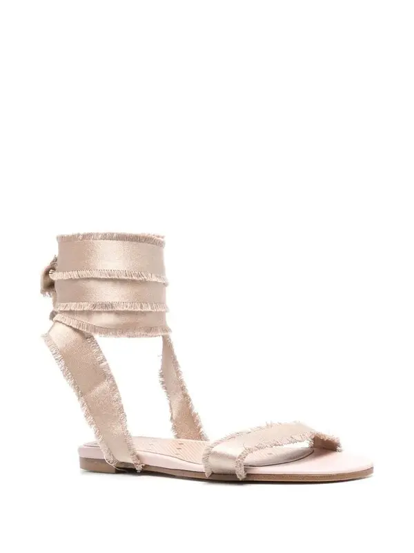 Red Valentino City Ballet Flat Sandal - Pink
