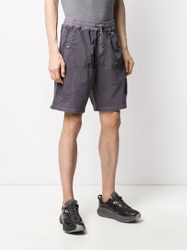 Stone Island Panelled Track Shorts