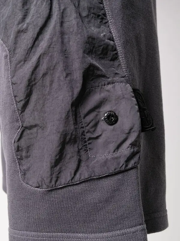Stone Island Panelled Track Shorts