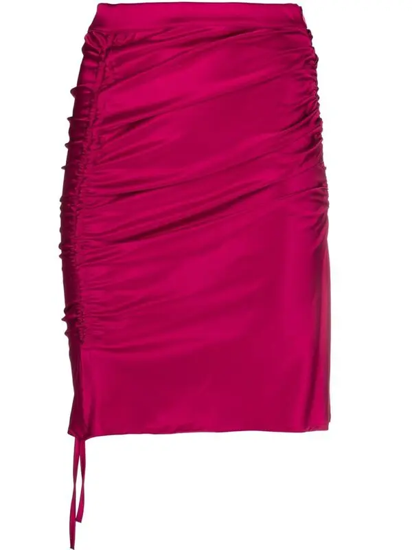 Gcds Drawstring Fastening Gathered Skirt