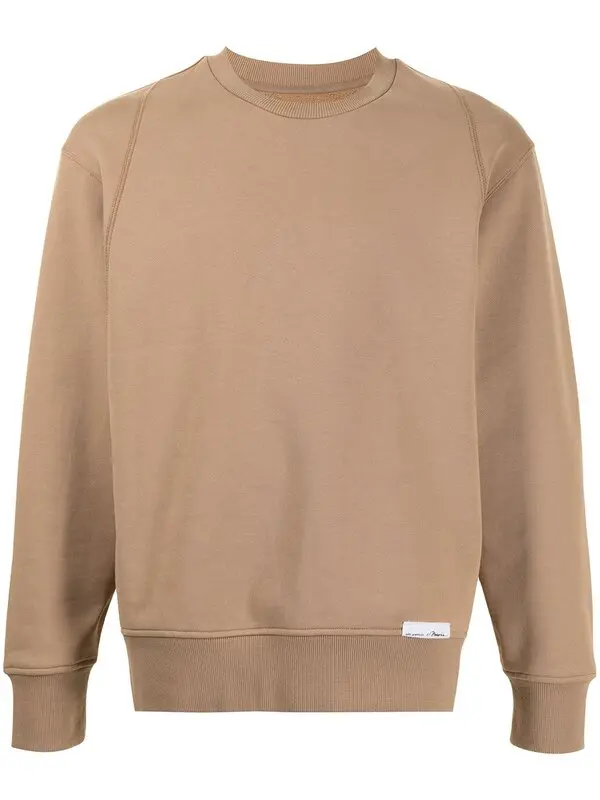3.1 Phillip Lim Logo-patch Detail Sweatshirt - Neutrals