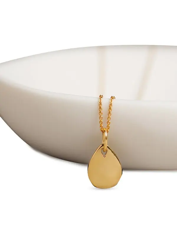 Monica Vinader Ziggy Mini Petal Pendant Charm