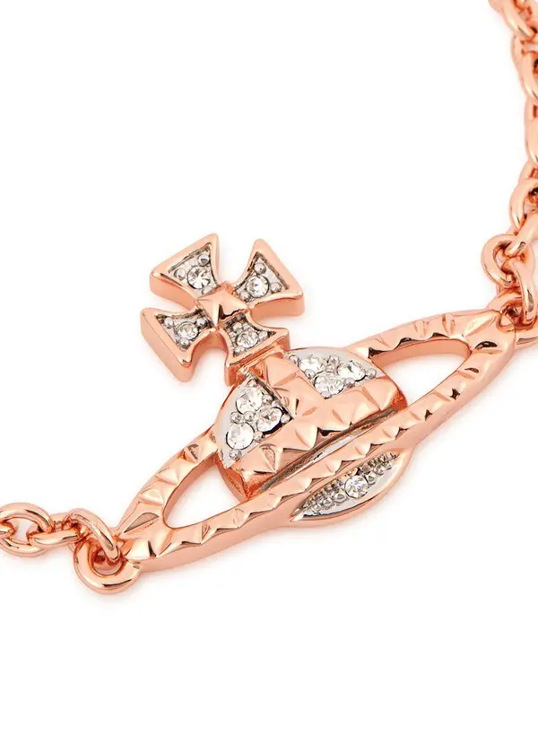 VIVIENNE WESTWOOD Mayfair Bas Relief Silver-tone Bracelet
