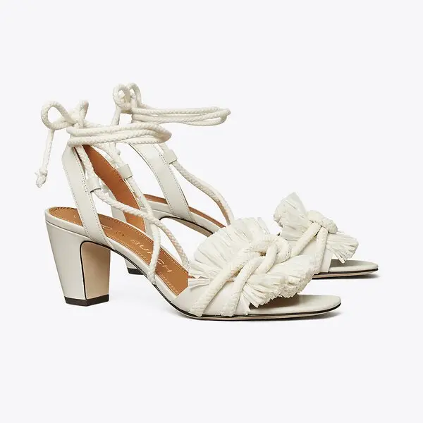 Tory Burch Rope Heeled Sandal