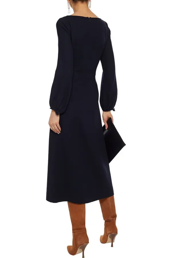 goat midi dress Goat | Dresses | Nwt Goat Uk Black Crepe Midi Dress With Pleats