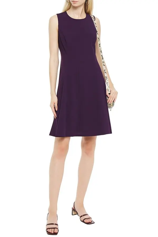 open lace back dress DKNY Womens Printed Ruched Casual Dress Purple 12 at Amazon Women's  Clothing store