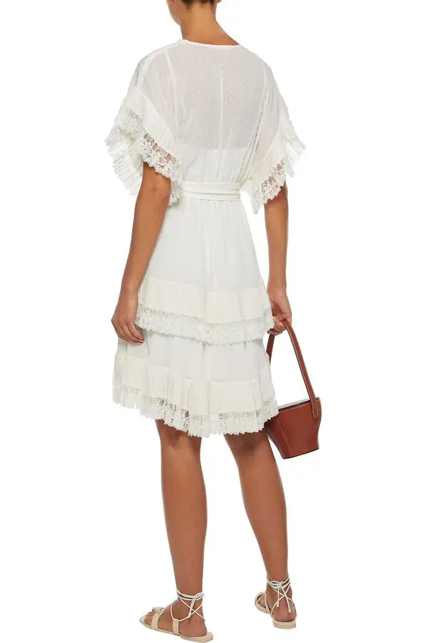 maxi lace dresses for women Ivory Lace Sweetheart Maxi Dress main image 0