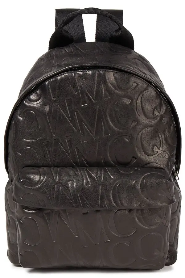 Alexander Mcqueen Logo-Embossed Leather Backpack In Black - 45% Off |  Editorialist