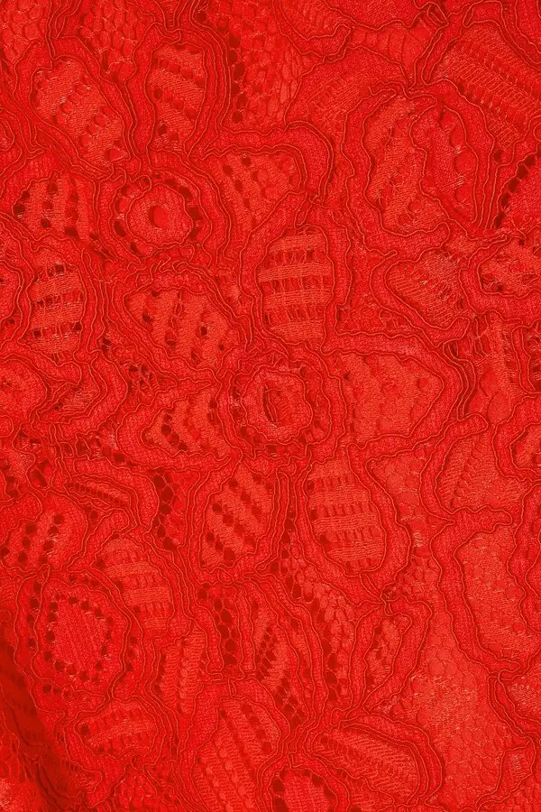red lace dress short sleeve 2020 Red Homecoming Dresses Lace Sleeves Multi Colors Short Cocktail D –  Hoprom main image 0