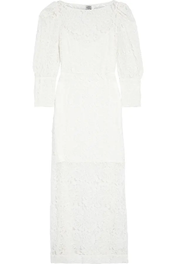 christopher esber floating lace cotton mini dress Christopher Esber