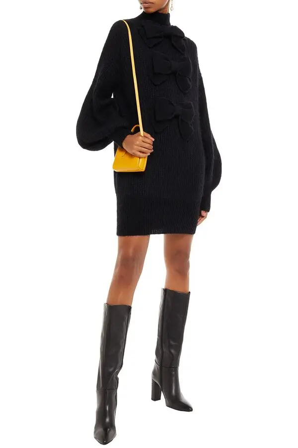 knee length dresses for ladies Vegan Leather Criss-Cross Dress – Sheree Elizabeth main image 0