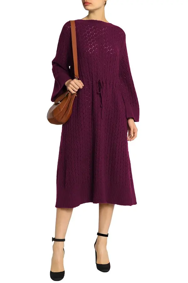 tie dye knit dress Raquel Allegra // Blue Tie Dye Knit Dress – VSP Consignment main image 1