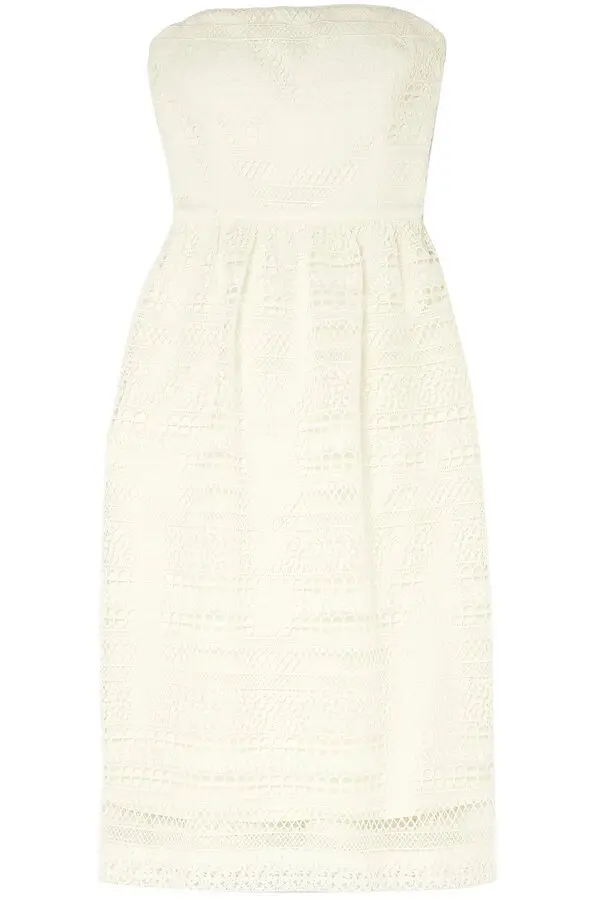 chinese dress ladies J.Crew Button-Front Sleeveless Midi Dress White Cotton Eyelet Size 6T   Celebrity Owned