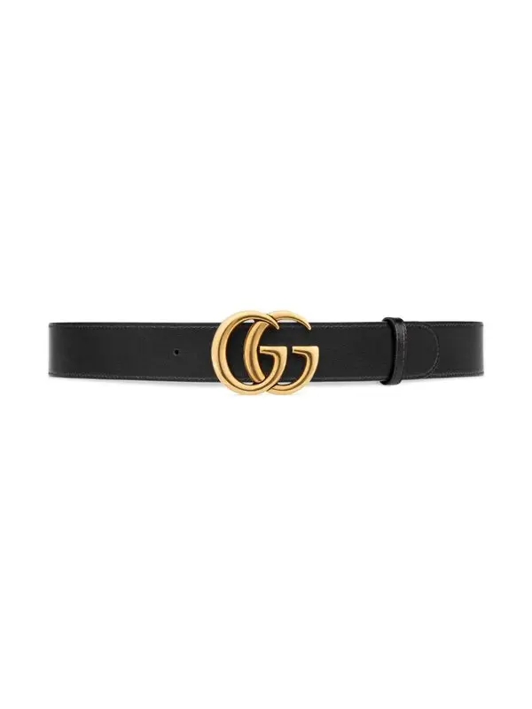 Gucci Gg Marmont Reversible Belt - Neutrals