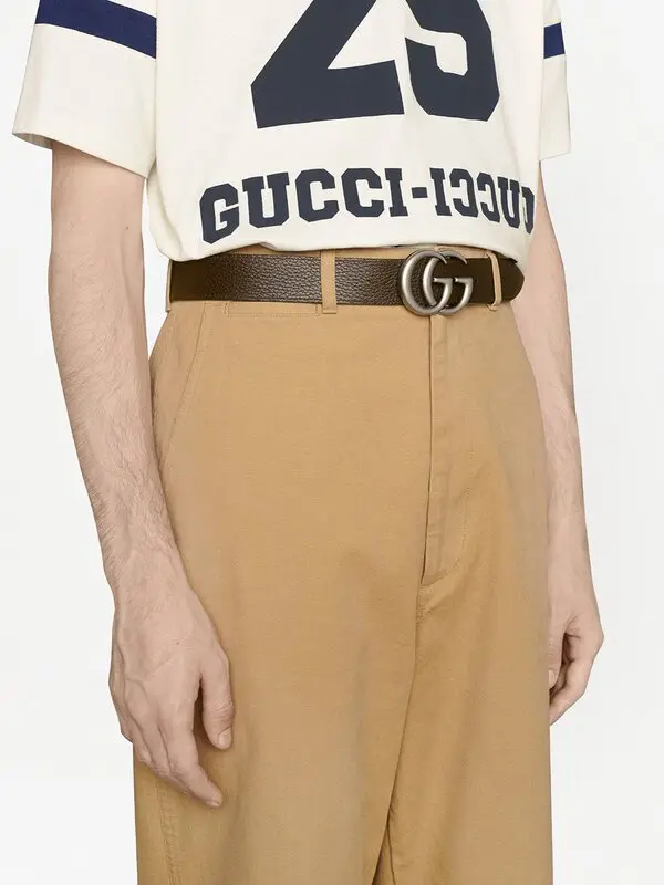 Gucci Gg Marmont Reversible Belt