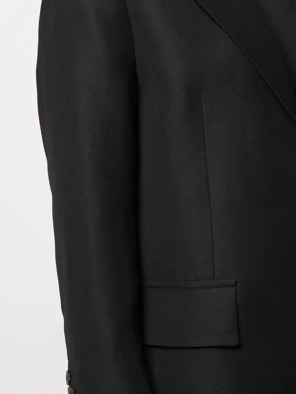 Ami Single-breasted Blazer - Black
