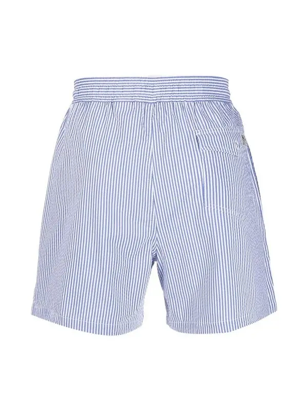 Polo Ralph Lauren Striped Swim Shorts - Blue
